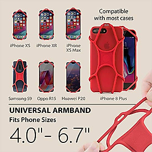 【Bone】 Strap Phone Tie, Silicone Wrist Lanyard, Universal Cell Phone Wrist Lanyard Holder, Hand Strap Smartphone Case: iPhone 12 11 Pro Max XS XR XSamsung Galaxy S10 S9 Note 10 9 Pixel 3 XLMrDeer