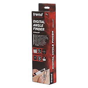 Trend 8-Inch Digital Angle Finder for Precise Angle Measurements, DAF/8