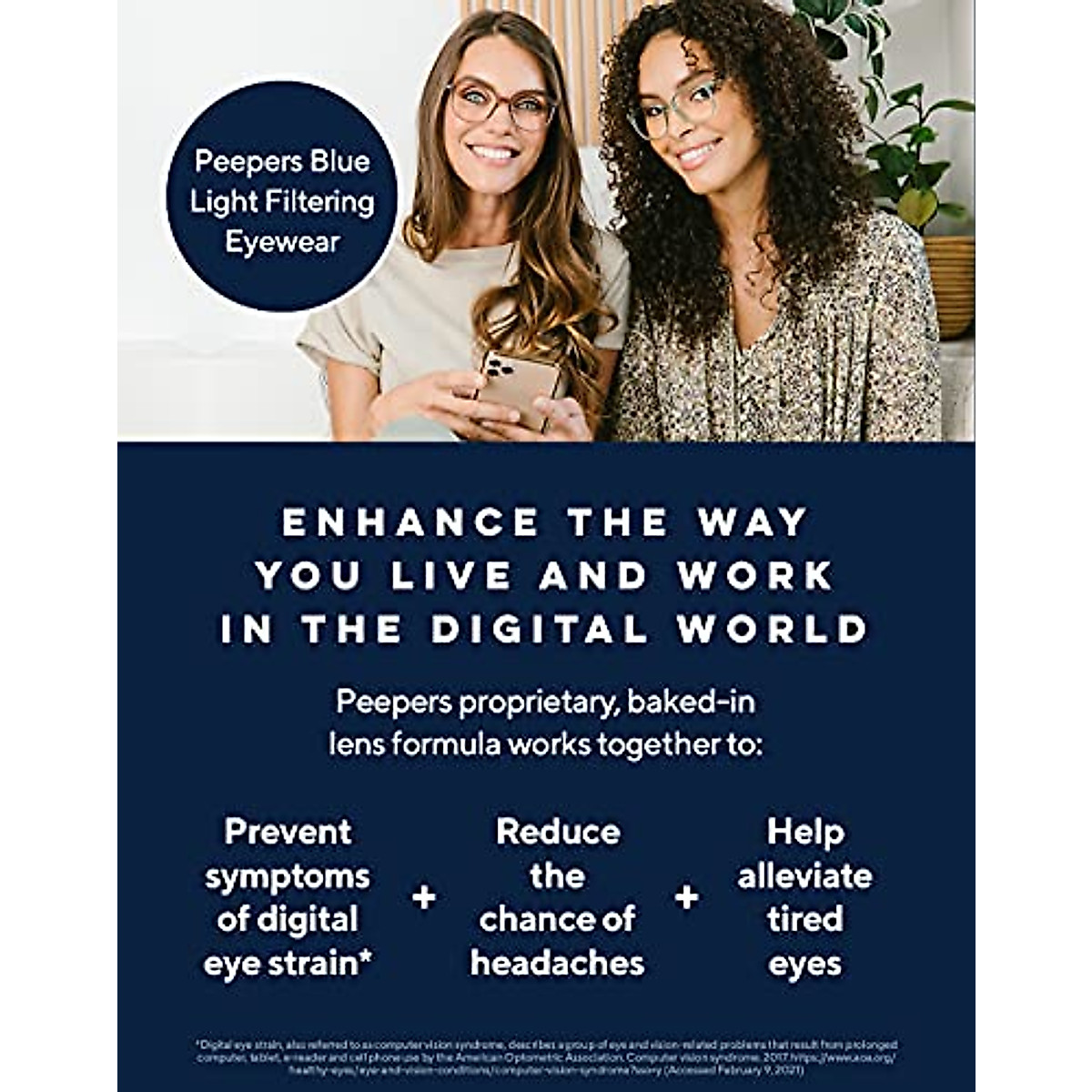 Peepers by PeeperSpecs Oprah's Favorite Women's Take a Bow Square Blue Light Blocking Reading Glasses - Chai Tortoise/Green +2.50