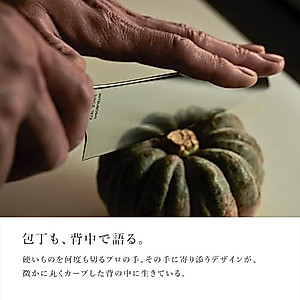 NAGOMI Professional 10.6 inch Slicer Knife - Made in Seki, Japan -Blade in Rare Stainless Steel & Black Pakkawood Handle