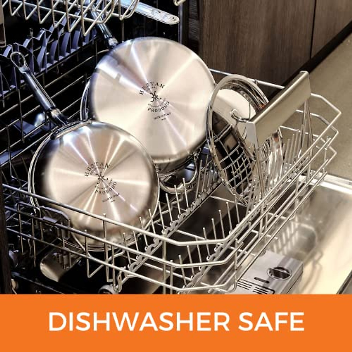 Hestan - ProBond Collection - Essential Skillet Set, Set of Two, 8.5-inch NonStick & 11-inch Stainless Steel, Made without PFOAs