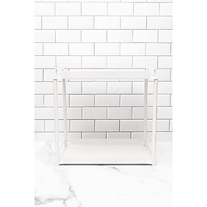 Buzzelli Company 2-Tier Standing Rack Countertop Storage Shelf, Organizer Holder