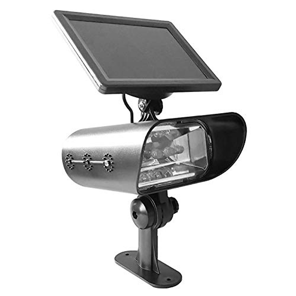 RAYSLIT Solar Spotlight Outdoor Waterproof Solar Powered Landscape Spotlights 2-in-1 Wall Light Decorative Lighting Auto On/Off for Pathway Garden Patio Yard Driveway Pool (Warm White)