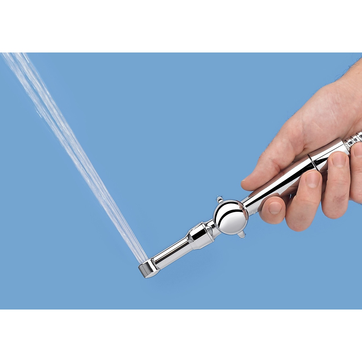 Aquaus 360 Bidet "SPRAY WAND ONLY" | NSF Certified - 3 Year Warranty - American Made -Dual Thumb Pressure Controls - Ceramic Disk Seals - ABS Body - Brass Valve Core - Includes 5'' inch (ABS Polymer)