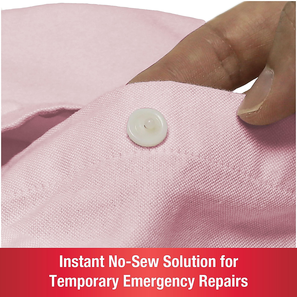 SINGER Button Fast™ Replacement Fasteners and Buttons Bundle - Quick Fix Temporary Solution for Missing Buttons and Clothing Repairs