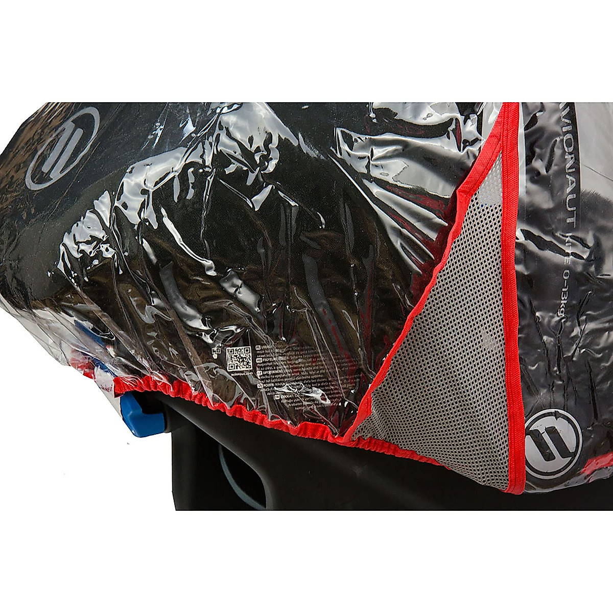 Miniyoki Car Seat Rain Cover, Travel Essentials for Baby, Car Essentials for Kids, Made in Turkey, Baby Registry Must Have (Transparent)