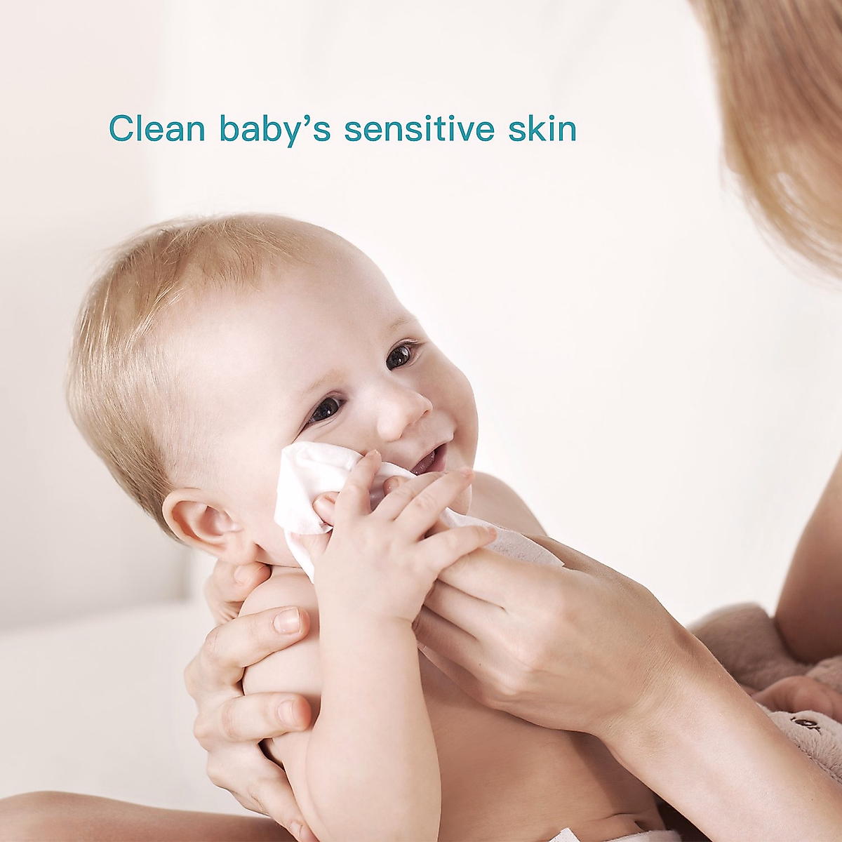 Winner Sterile Saline Wipes, 6" x 8" Large Personal Care Wipes, Gentle Saline Pads for Piercings, Multi-Purpose for Sensitive Eyes and Face, Individually Wrapped, 70 Count