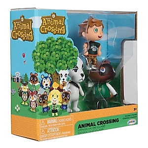 Super Mario Nintendo Animal Crossing Action Figures Multi-Pack Poseable Articulated 2.5-Inch Collectible Toys Perfect for Kids & Collectors Alike! for Ages 3+