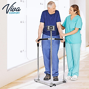 VivaComfort Medical Grade Digital Scale with Handles for Elderly, Bariatric Physician Scales, 660 lb / 300 kg Weight Capacity