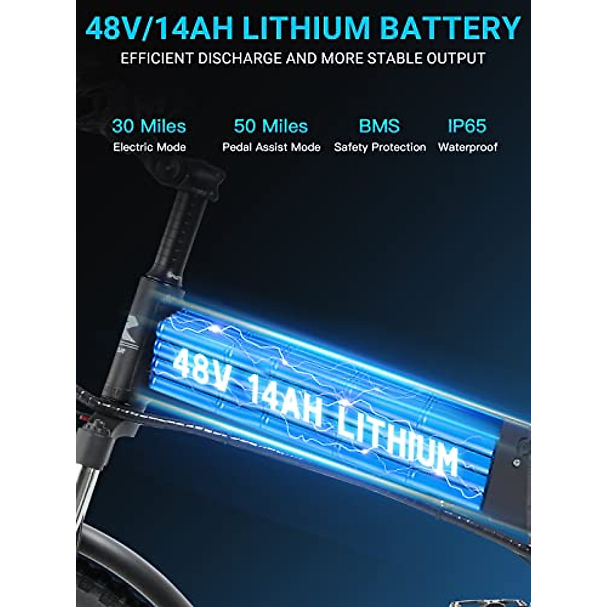 Folding Ebikes for Adults Full Suspension 1000W Motor 48V 14AH Removable Battery 20" x 4.0 Fat Tire E-Bikes Shimano 7-Speed 28MPH 50 Miles Folding Electric Bike bicicleta electrica para adultos