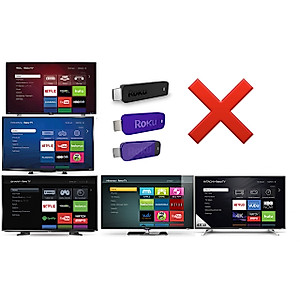 Original Amaz247 Roku Remote works with All Roku player (ANY BOX SHAPE of ROKU) (Roku 1/2/3/4, HD/LT/XS/XD), Express/Premiere/Ultra; NOT for Roku TV or Roku stick