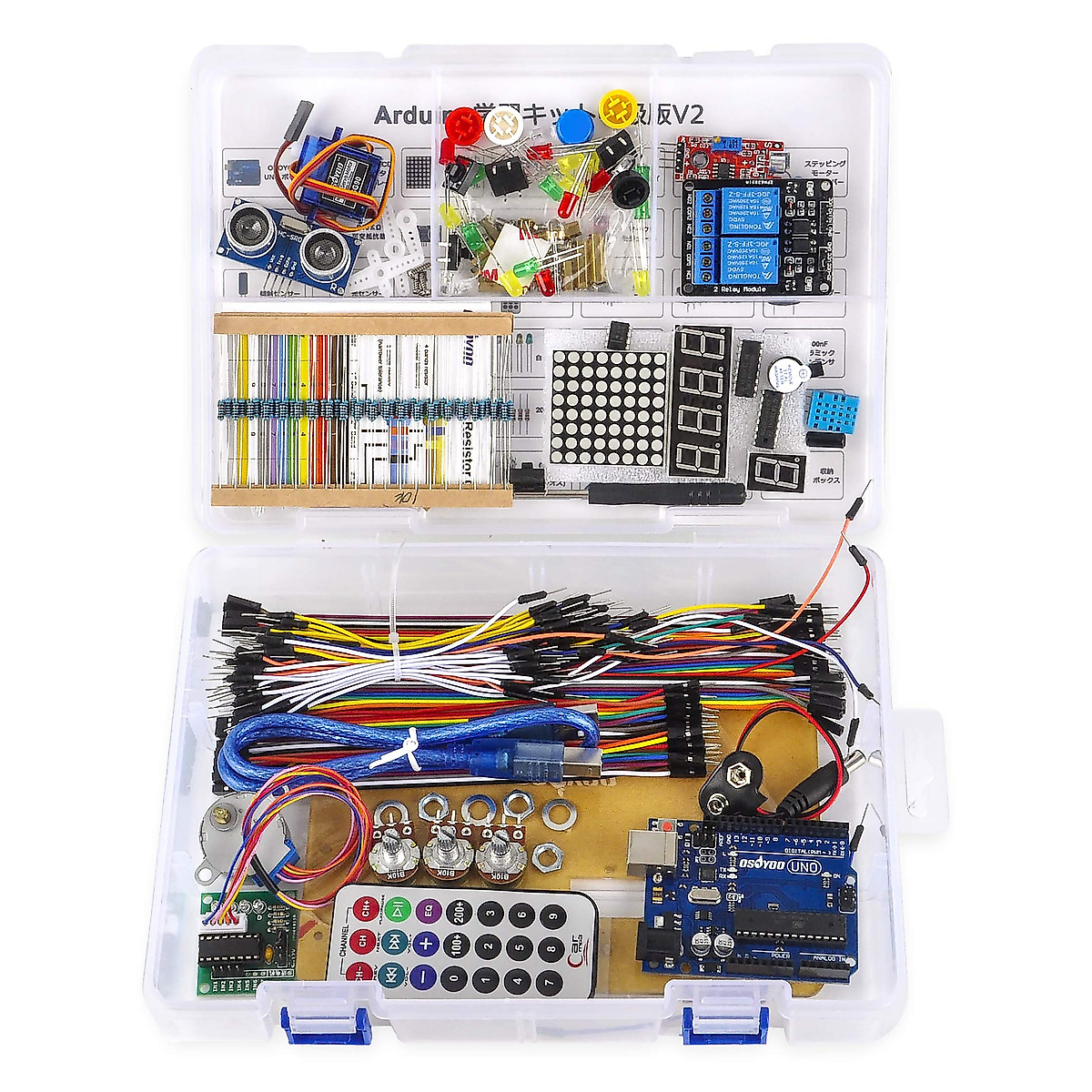 OSOYOO 39 in 1 Starter Kit for Arduino beginners Universial Sensor Modules Advanced Kit