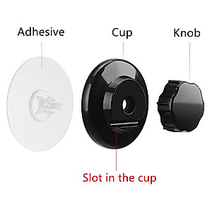 iPEGTOP Strong Suction Cup Shower Caddy Bath Shelf Storage, Combo Organizer Basket for Shampoo, Conditioner, Soap, Razor Bathroom Accessories - Rustproof Stainless Steel, Black