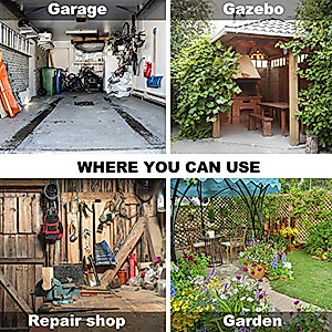 EIENHOSHI 7/8'' Rubbed Bronze Cup Hooks - Pack of 60, Screw-in Hooks for Hanging Stuff, Small Ceiling Hooks Great for Indoor-Outdoor Use