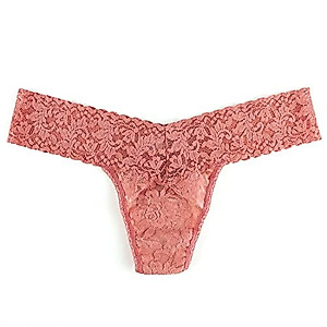 hanky panky Women's Low Rise Thong 3 Pack Prnt Box, Natural Rhythm, One Size