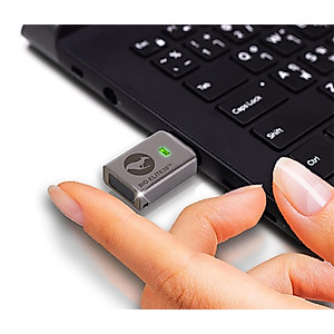 Kanguru Defender Bio-Elite30 – 128 GB Hardware Encrypted USB Flash Drive – Fingerprint - SuperSpeed USB 3.0