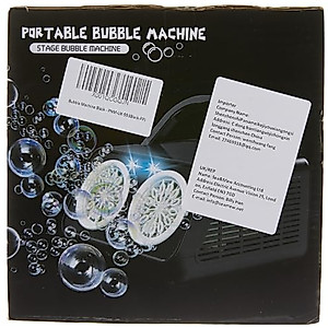 Bubble Machine,PANACARE Portable Automatic Bubble Blower.20000+ Bubbles per mins.Bubble Maker for Parties.Best Gifts for Kids and Toys for Pets.