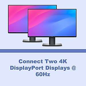 SoNNeT DisplayLink Dual 4K DisplayPort Adapter