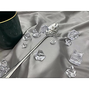 Funny Coffee Spoons for Women Girls Inspirational Gifts for Him Her Tea Spoon Gifts for Tea Coffee Lovers Ice Cream Spoon for Best Friends BFF Birthday Christmas Gift