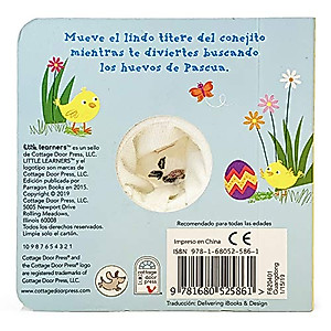 Salta y corre, Conejito / Hippity, Hoppity, Little Bunny Finger Puppet Book (Spanish Edition)