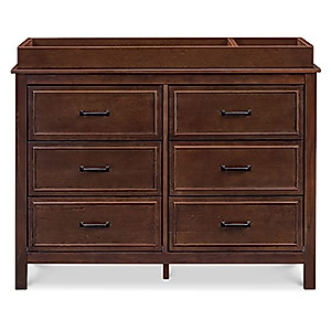 DaVinci Charlie 6-Drawer Double Dresser in Espresso