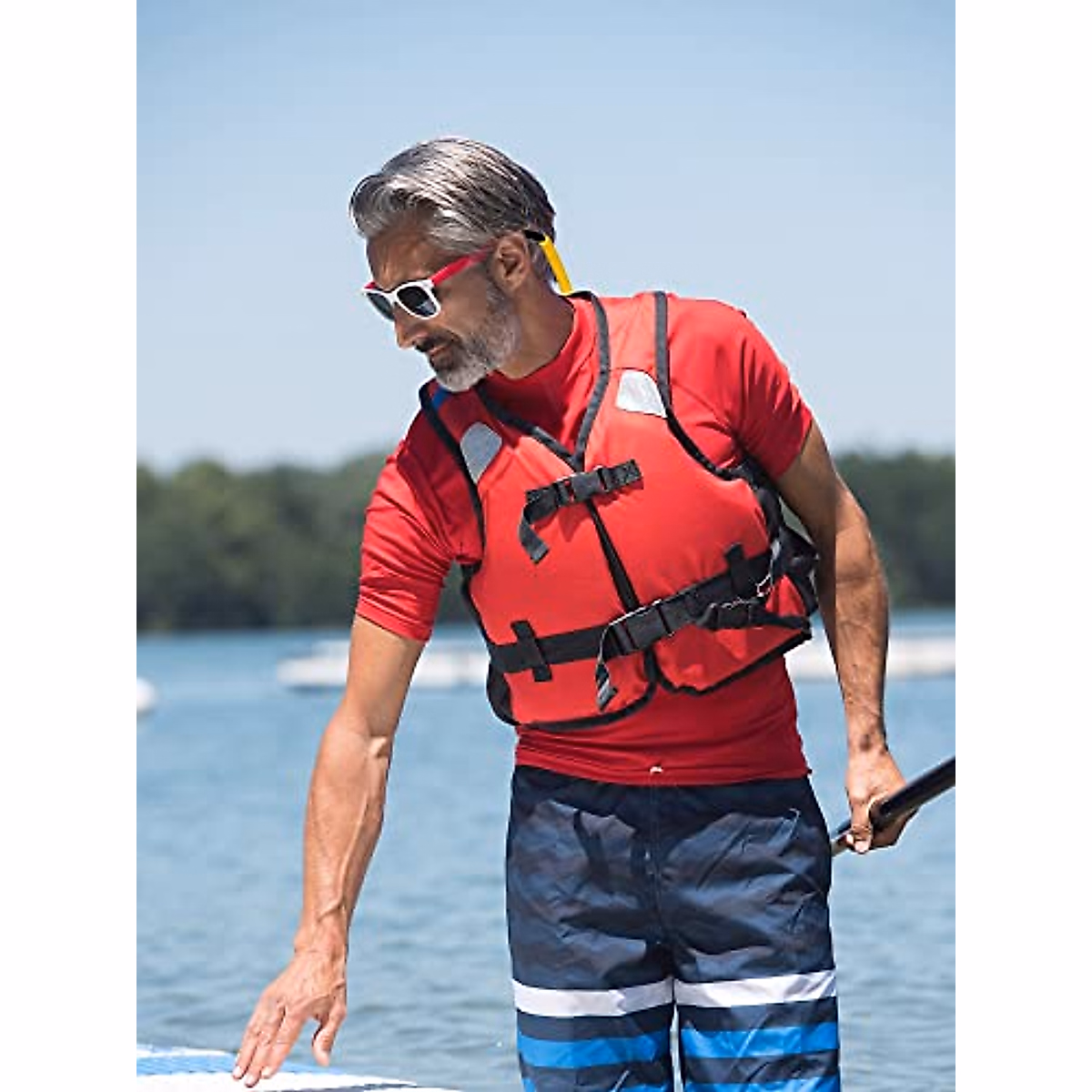 Gejoy 8 Pieces Adjustable Sunglasses Straps Floating Foam Glasses Straps Sports Eyeglass Retainer and 2 Pieces Glasses Cleaning Cloth for Sports Outdoor Activities