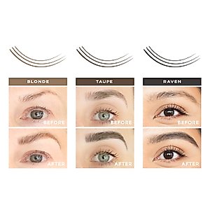 Billion Dollar Brows The Microblade Effect: Brow Pen, Create Natural Eyebrows, Fill in Brows, Taupe