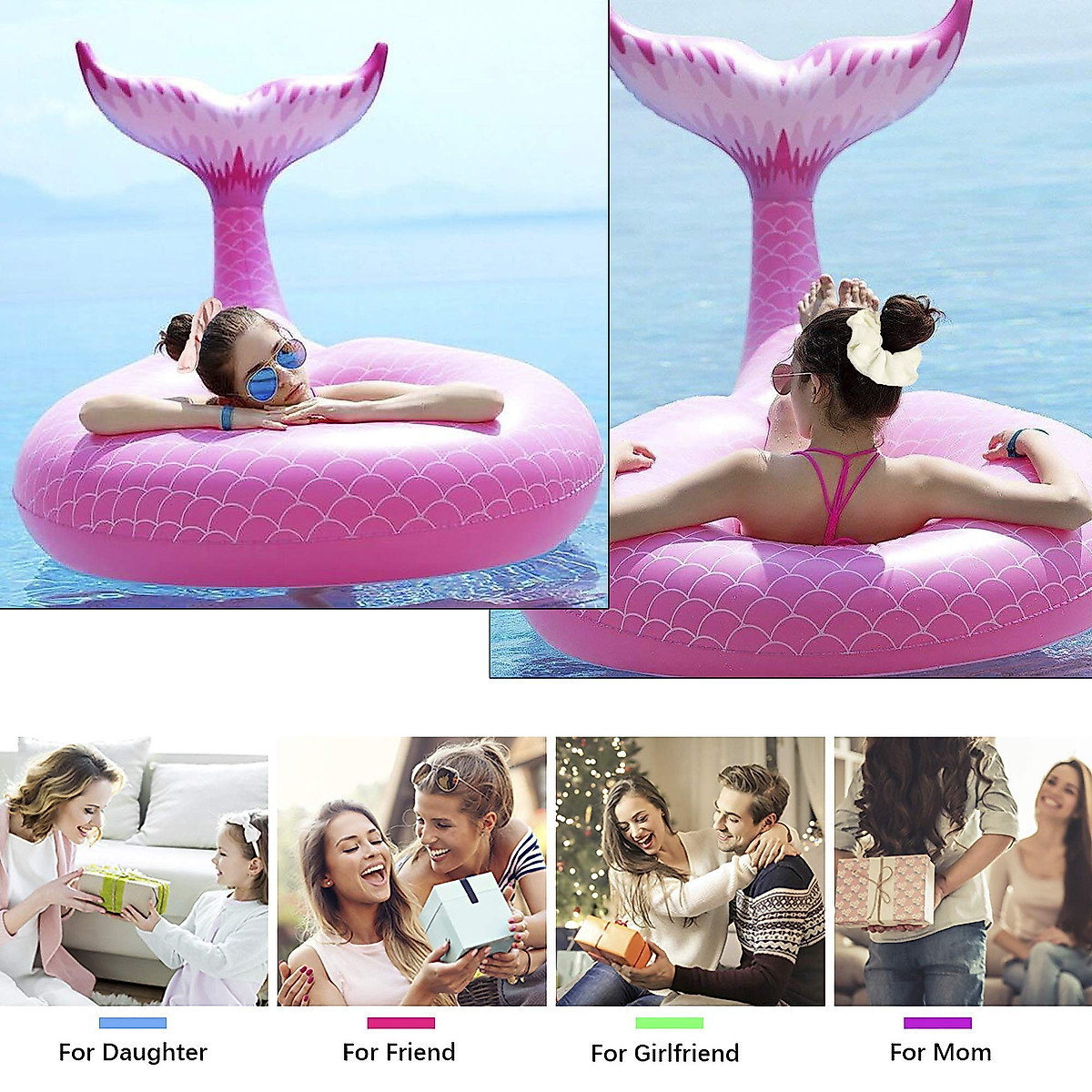 Ivyu Microfiber Hair Drying Scrunchies Towel Fiber Large Big Scrunchie for Curl Hair for Shower Wet Anti Frizz Hair Products Absorbent Fast Terry Cloth Sleep Scrunchy