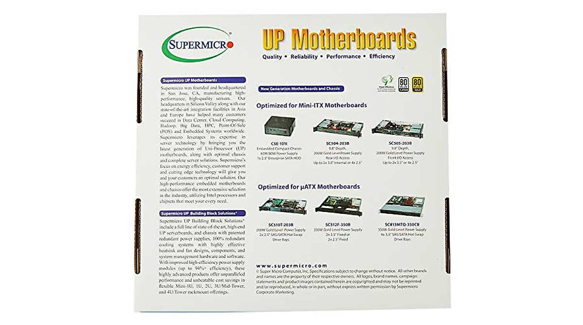 SuperMicro X11SCL-IF Motherboard for LGA1151 CPUs | Mini ITX Design