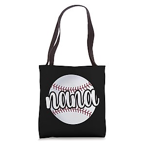 Baseball Nana Proud Baseball Grandma Nana Tote Bag