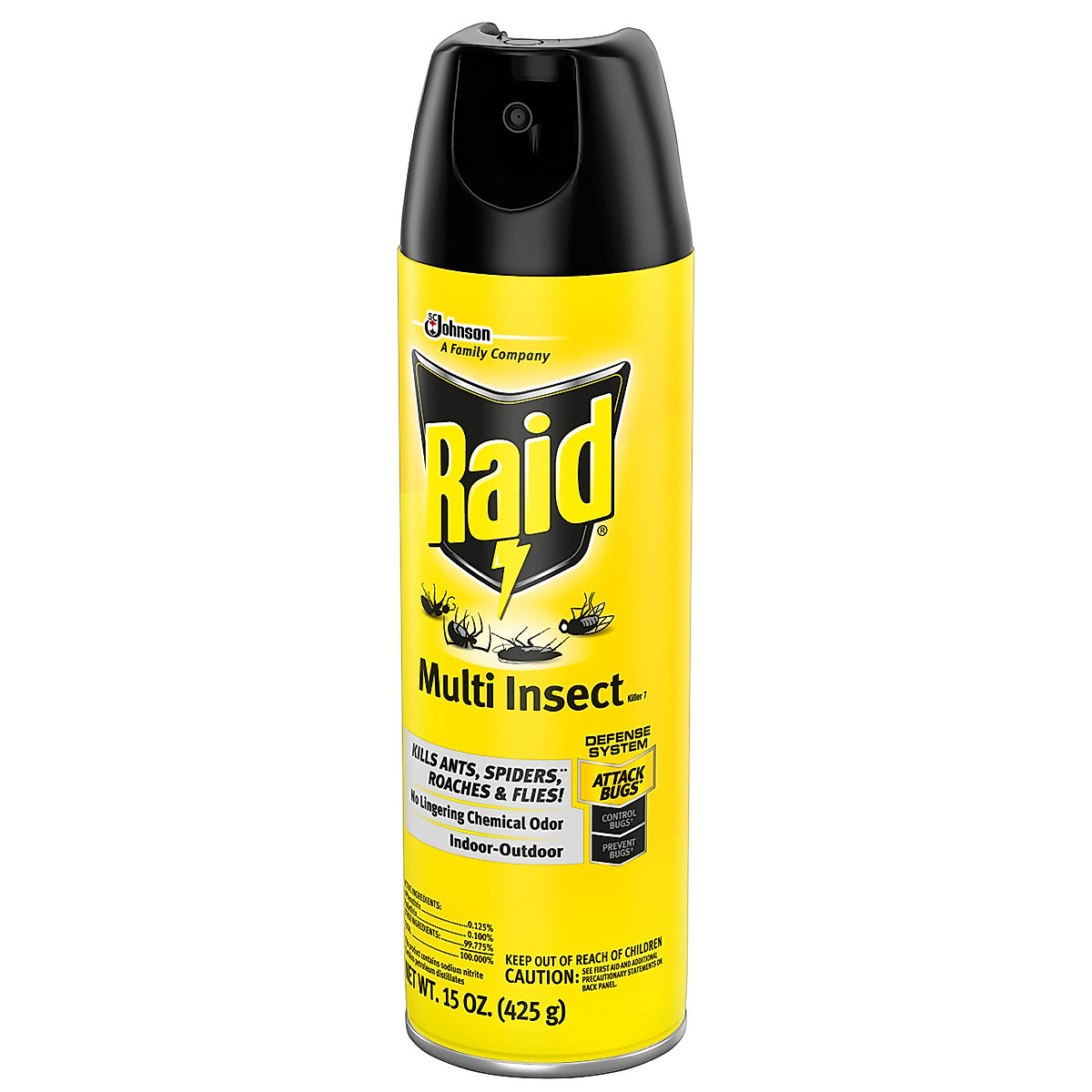 Raid Multi Insect Killer 15 Ounce (Pack of 3)