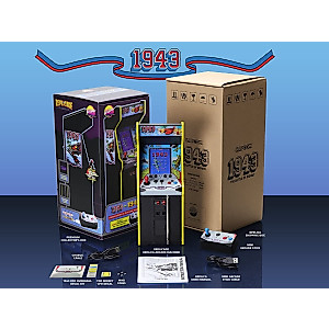 New Wave Toys 1943 x RepliCade Overhaul Edition - Playable Video Game Arcade 12.5 Inch Dynamo Cabinet