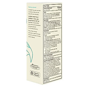 Aveeno Positively Mineral Sensitive Skin Daily Sunscreen Lotion for Face, Broad Spectrum SPF 50 with 100% Zinc Oxide, Lightweight & Non-Comedogenic Facial Sunscreen, Travel-Size, 2 fl. oz