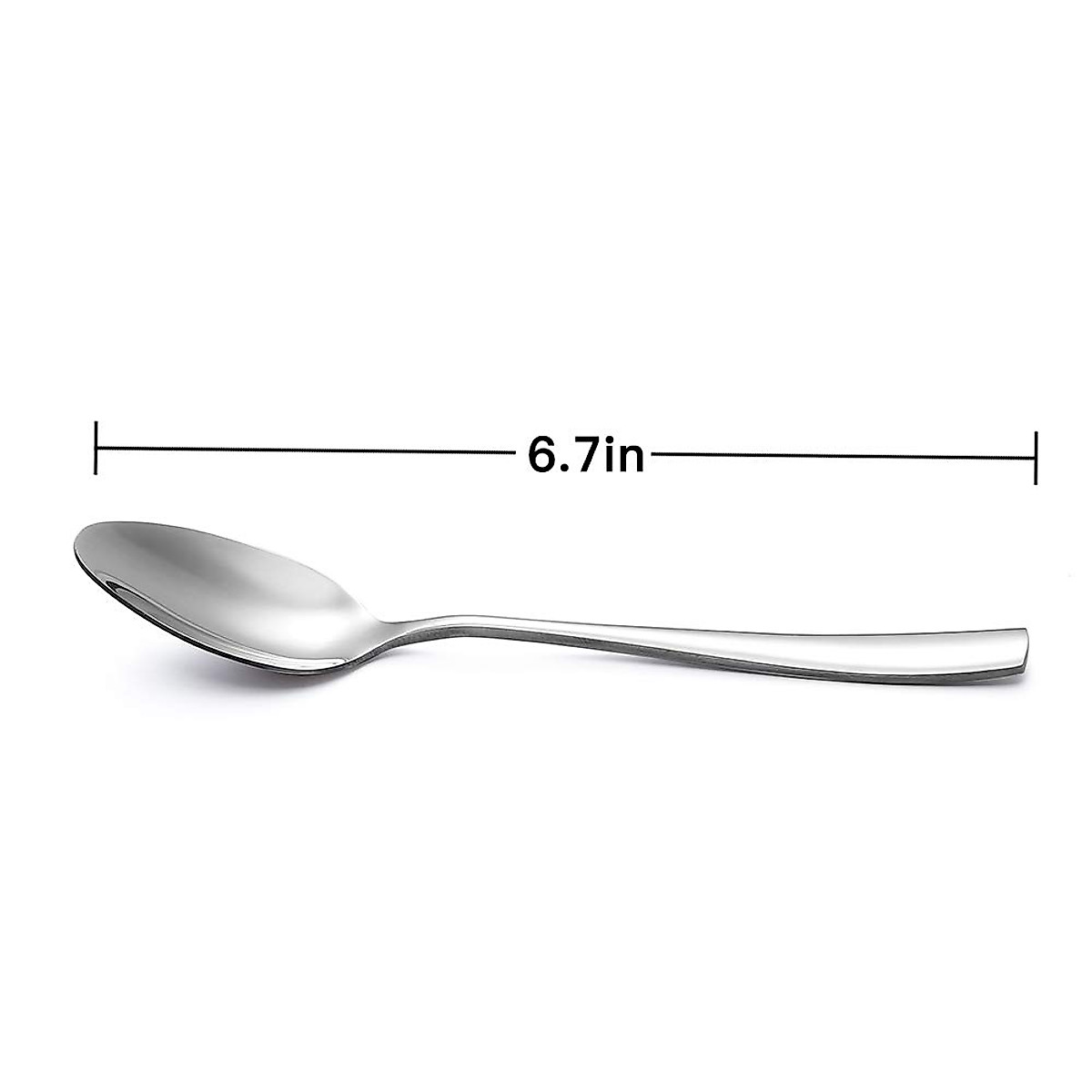 Eslite 24-Piece Stainless Steel Teaspoon,6.7-Inches