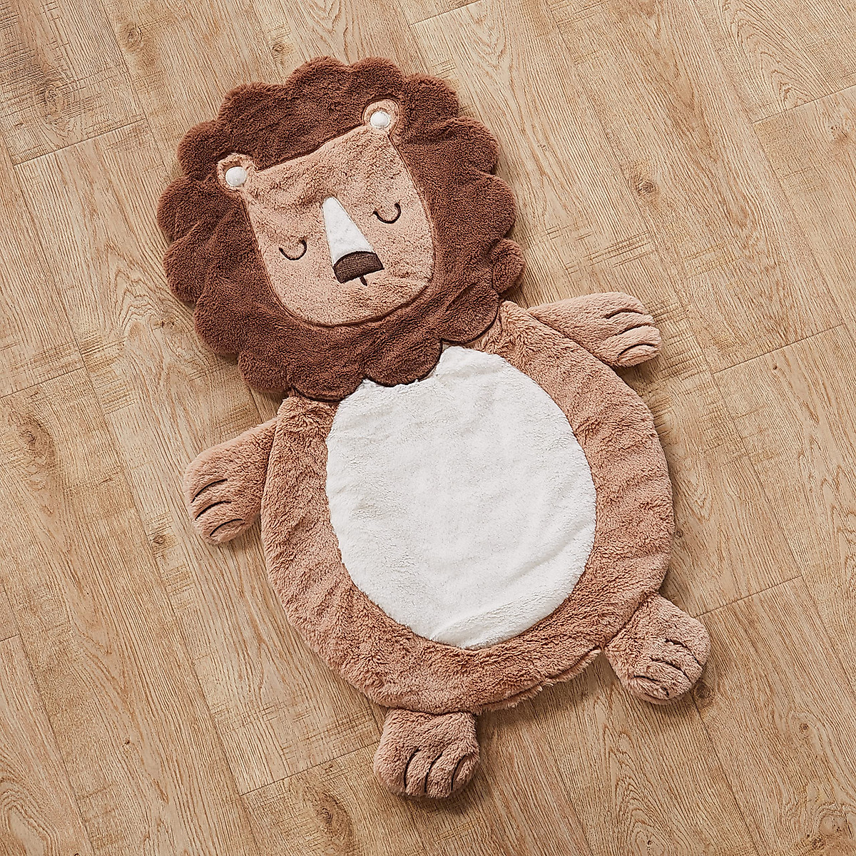 Levtex Baby - Zuma Playmat - Lion - Brown, Taupe and Cream - Nursery Accessories