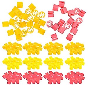 Cabilock Light Hanger Light Hanger 300pcs Blank Hanger Size Markers Tags Number Label Blank Clothing Hanger Garment Clothing Clothes Snap Labels Accessories Coat Check Tickets Colored Tabs