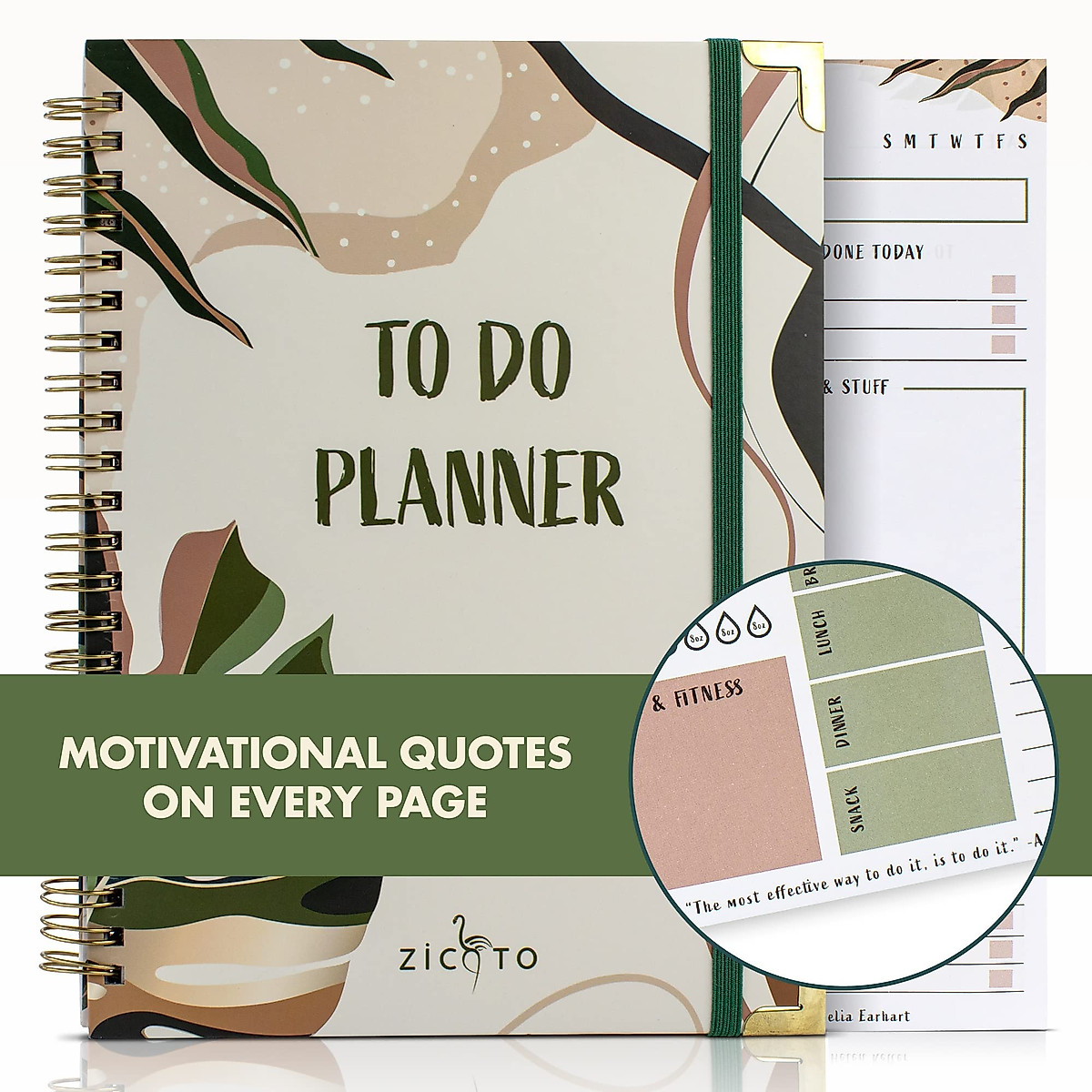 Simplified To Do List Planner Notebook - Easily Organize Your Daily Tasks And Boost Productivity - The Perfect Daily Journal And Undated Office Supplies Checklist For Women…