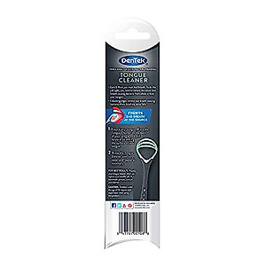 DenTek Tongue Cleaner, Fresh Mint, Removes Bad Breath, 2 Pack