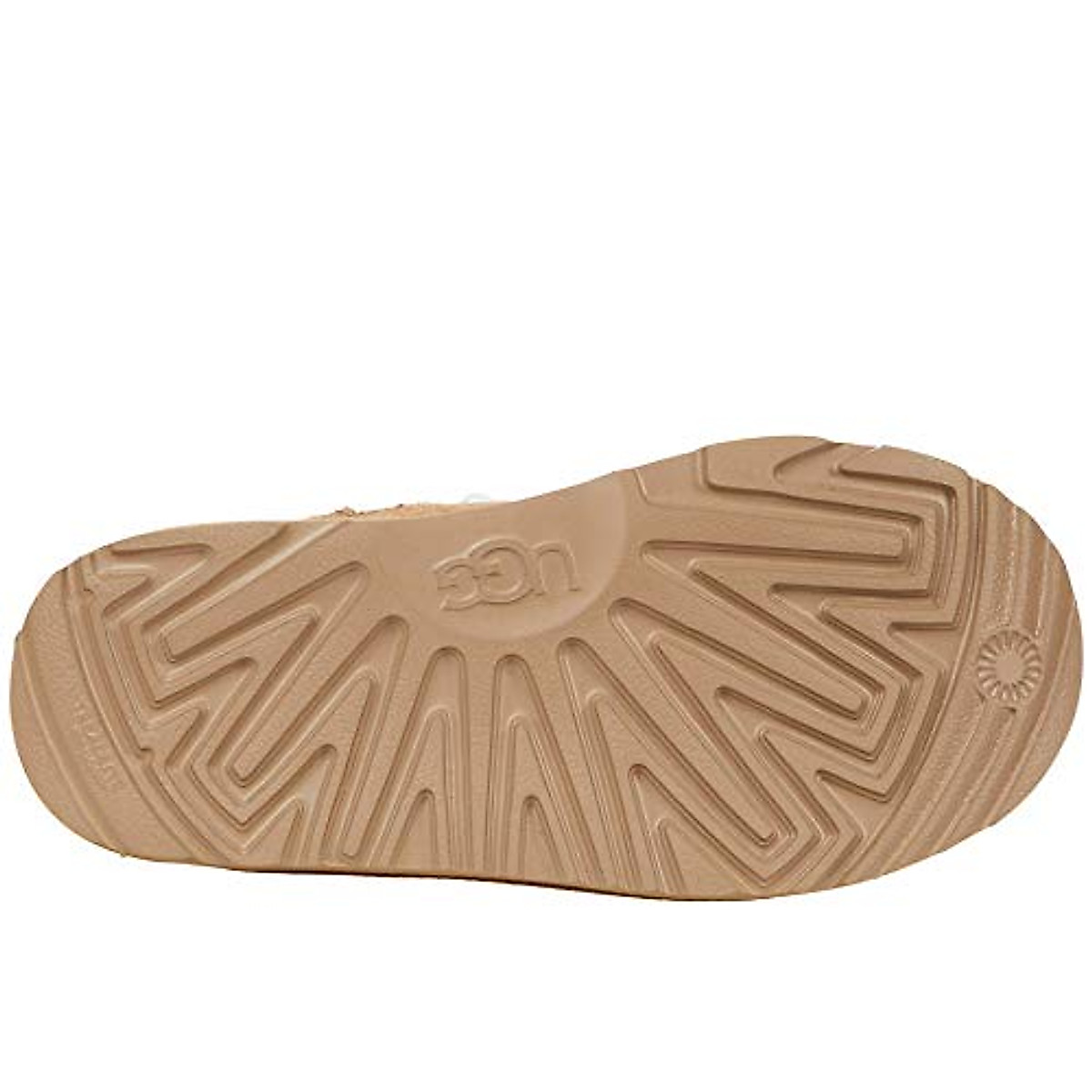 UGG Classic Short Dual Zip II (Toddler/Little Kid/Big Kid) Chestnut 5 Big Kid M