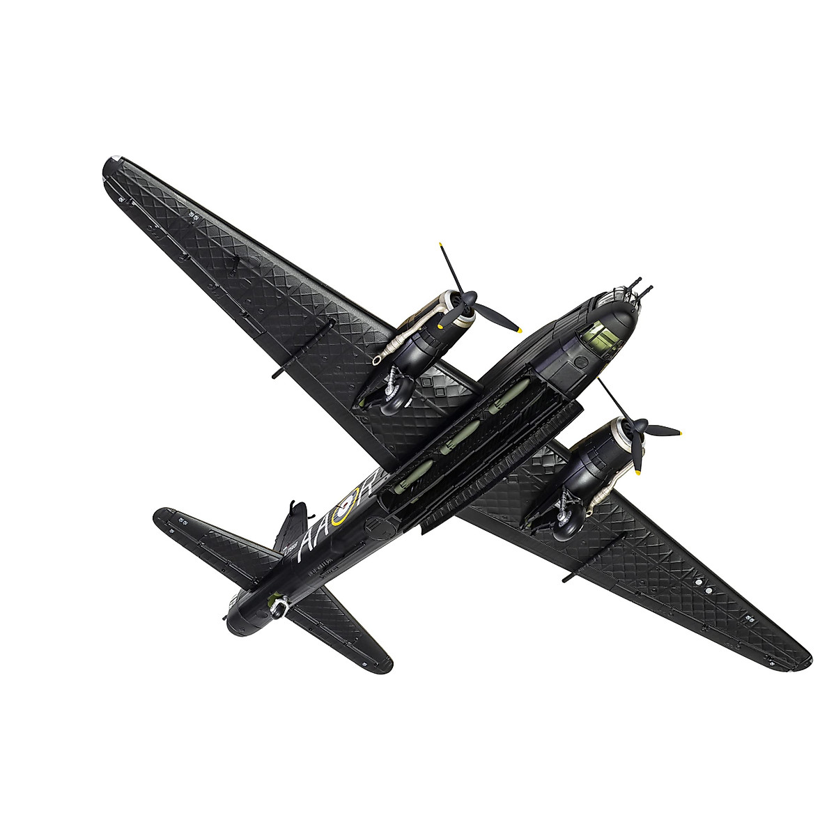 Corgi AA34812 Military Aircraft, Green/Brown/Black