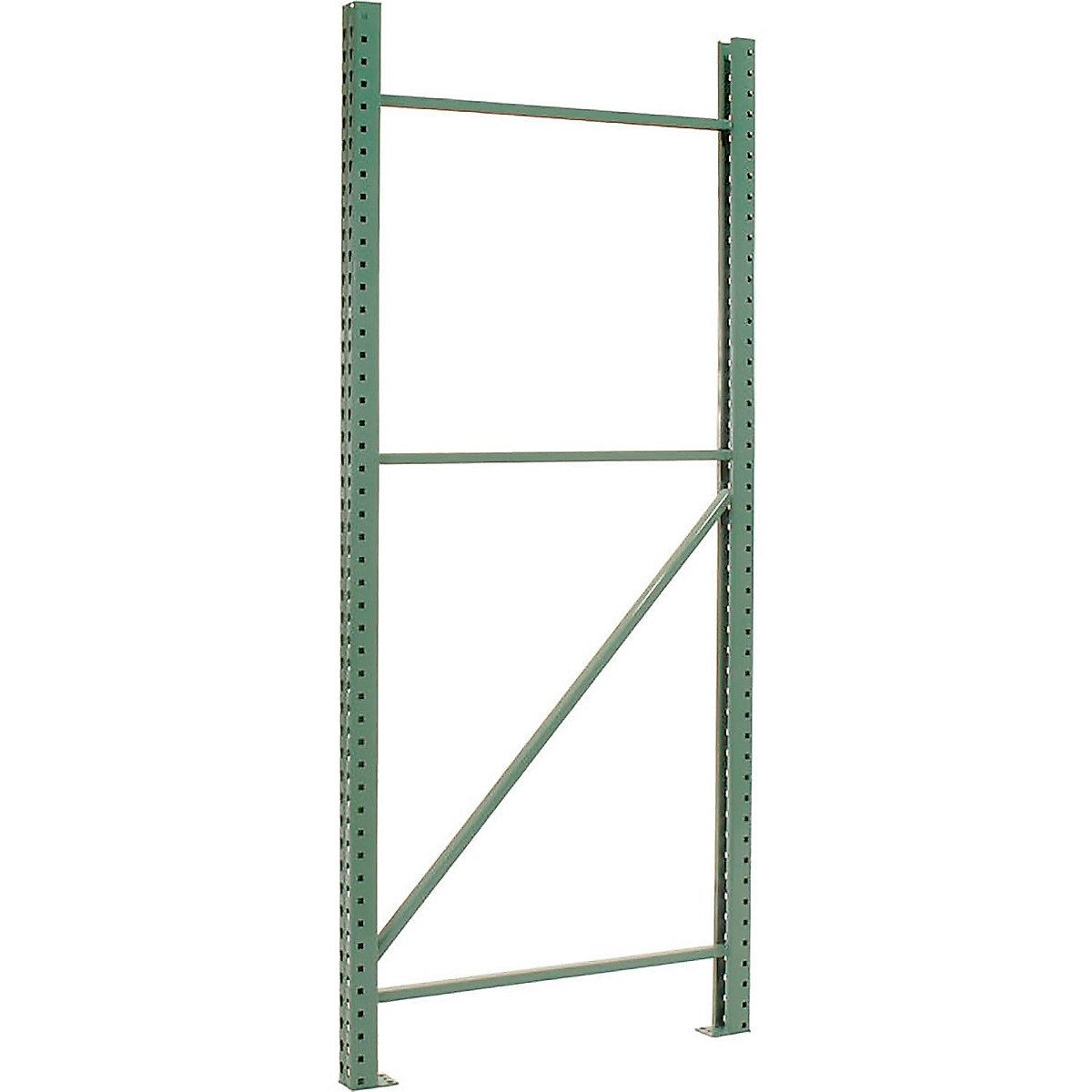 Global Industrial Teardrop Pallet Rack Starter, 96"W x 48"D x 120"H