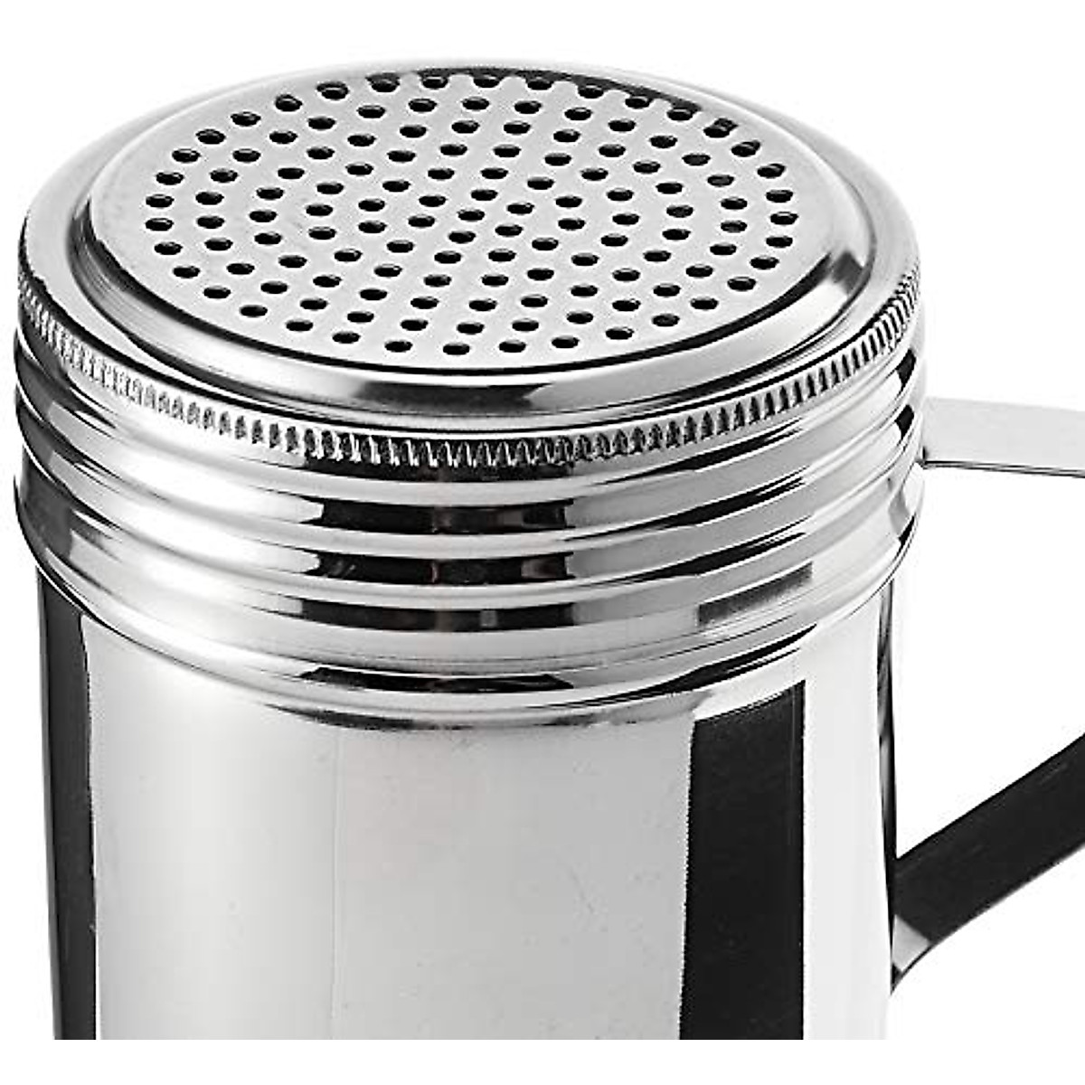 Flavacol Popcorn Season Salt,35 oz. & Winware Stainless Steel Dredges 10-Ounce with Handle