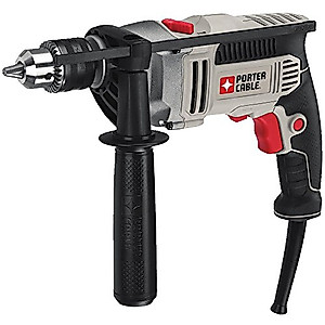 PORTER-CABLE Hammer Drill, 1/2-Inch, 7-Amp, Pistol Grip (PCE141)