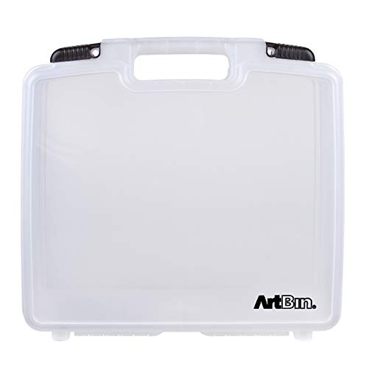 ArtBin 6960AB Quick View Deep Base Carrying Case, Portable Art & Craft Storage Box, 14.5" x 15", Clear