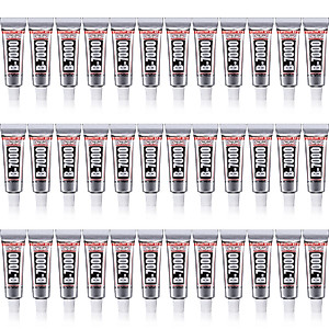 40 Pieces B-7000 Adhesive Multi-Function Glues Paste Adhesive in 3ml for DIY Craft Glass, Wooden, Manicure, Jewelry Making Supplies