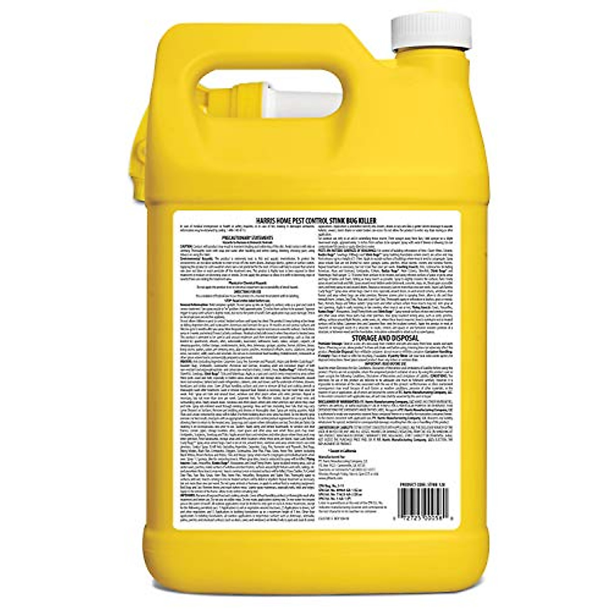 Harris Stink Bug Killer, Liquid Spray with Odorless and Non-Staining Extended Residual Kill Formula (Gallon)