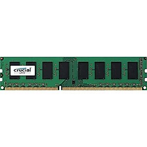 Crucial Technology 4GB, 240-pin DIMM, DDR3 PC3-12800,