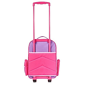 Stephen Joseph Kids' Little Girls Classic Rolling Luggage, Unicorn, One Size