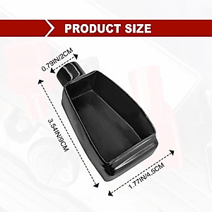 6PCS Battery Terminal Covers Positive and Negative Battery Terminal Insulating Boots Flexible Soft Plastic Protector Caps, Cable Protector Covers (Black and Red)