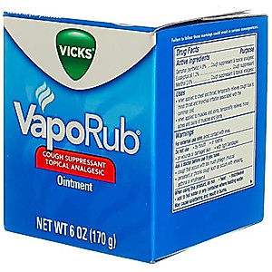 Vick's VapoRub Ointment, 6 oz (5 Pack)